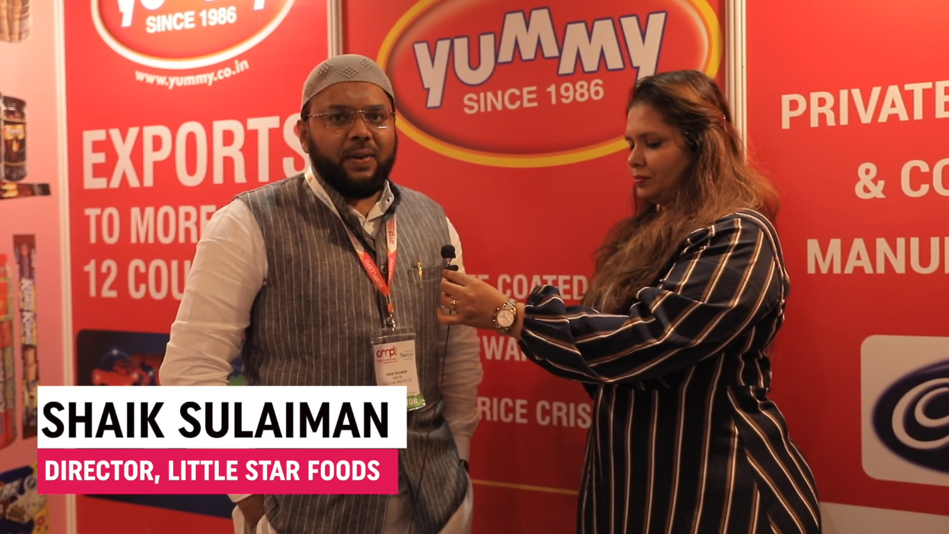Mr. Shaik Sulaiman, Director, Little Star Foods at CMPL Expo 2020 ...